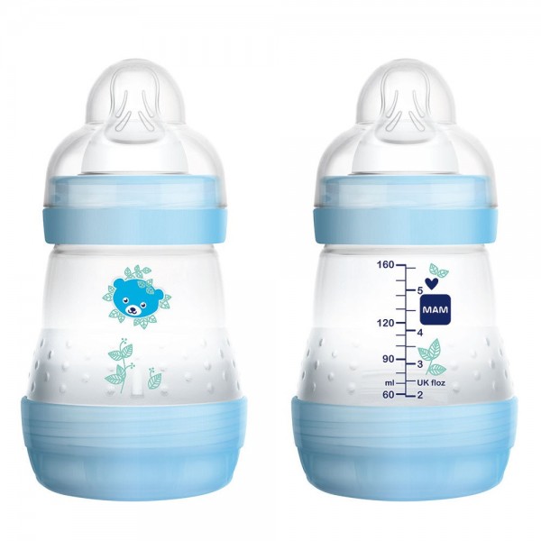 Mam Biberon Easy Start anti-colique 160ml Nature Meadow - APYAPARA Mam Biberon Easy Start anti-colique 160ml Nature Meadow - APYAPARA